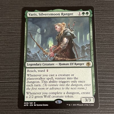 Varis, Silverymoon Ranger Adventures in the Forgotten Realms MTG NM | eBay