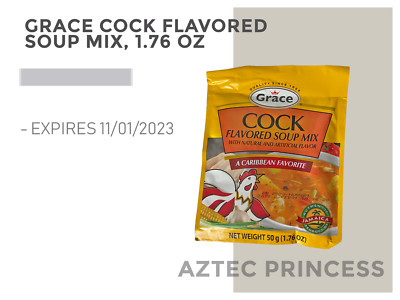 6 Pack - Grace Cock Flavored Soup Mix, 1.76 oz | eBay
