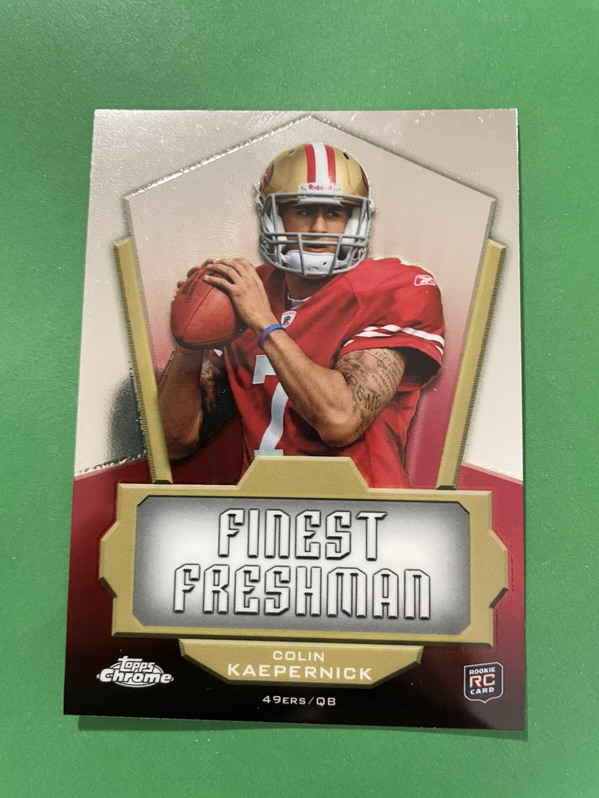 COLIN KAEPERNICK 2011 Topps Chrome #FFCK RC Rookie 49ers - NM Lot of 3 ...