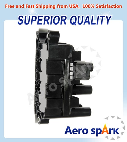 Ignition Coil Pack FD498 DG485 C1312 5C1124 For Ford Mazda Mercury V6 ...