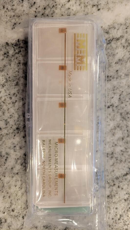 Vishay Micro Measurements Precision Strain Gage SA-03-008CL-120, 5 Pack ...