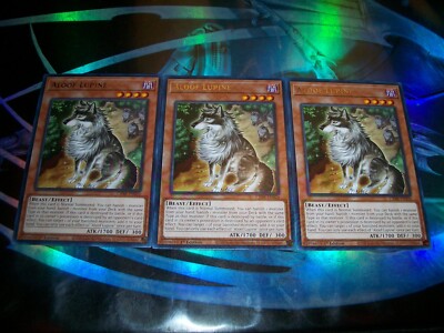 3x Aloof Lupine 1st Edition Rare CRBR-EN026 Yu-Gi-Oh! | eBay