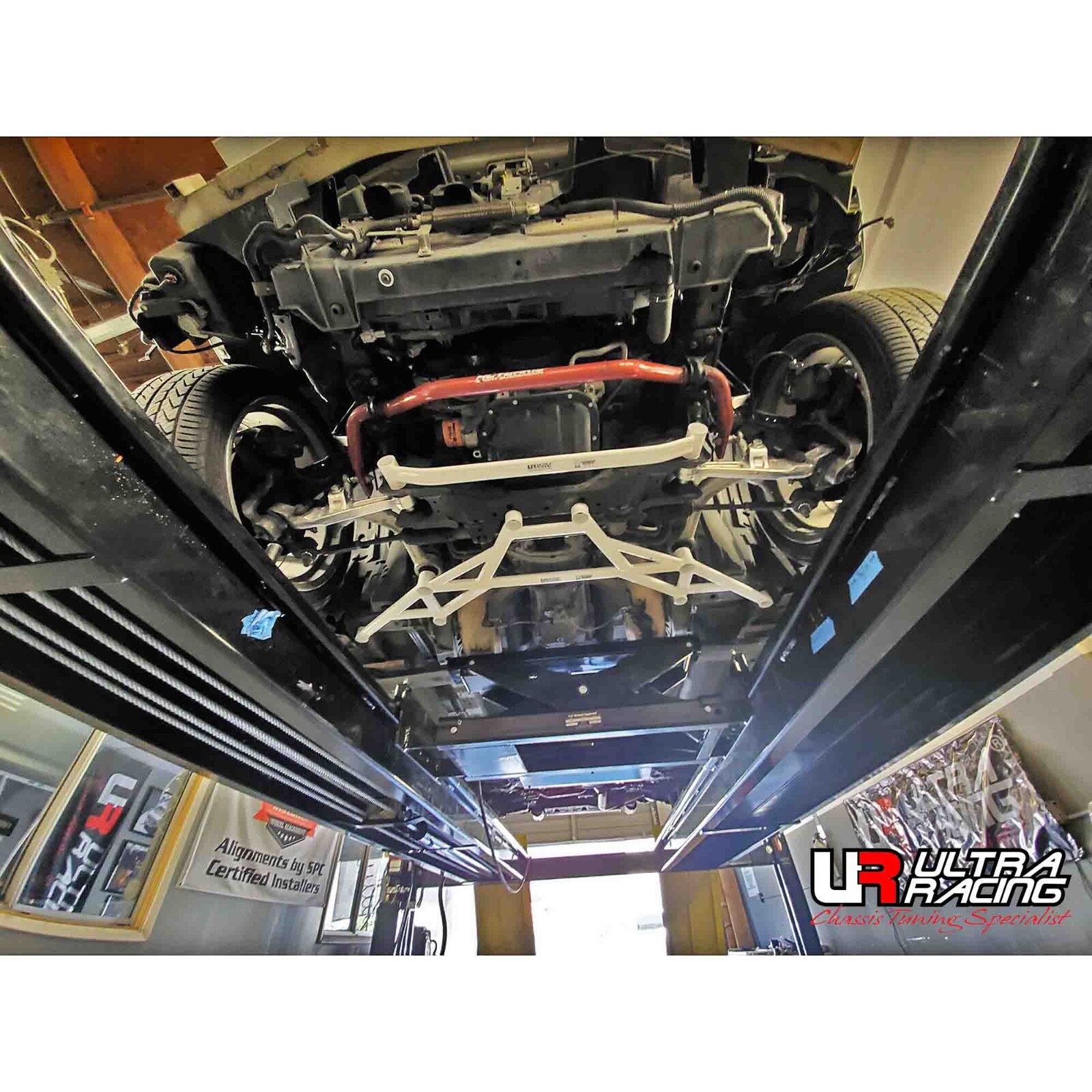 ULTRA RACING FOR INFINITI G35 V35 2003-2007 8 POINTS FRONT LOWER ...