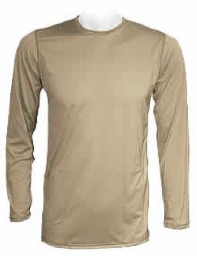 MILITARY TAN SILKWEIGHT /POLARTEC SHIRT /ECWCS/NSN 8415-01-538-7787 /SZ ...