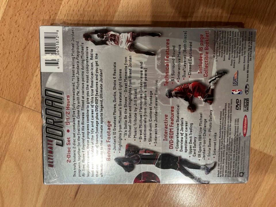 Ultimate Jordan (DVD, 2001, 2-Disc Set) 696306018728| eBay