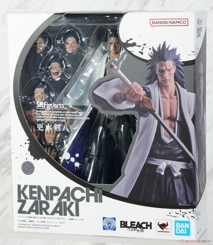 BANDAI S.H.FIGUARTS BLEACH THOUSAND-YEAR BLOOD WAR KENPACHI ZARAKI ...