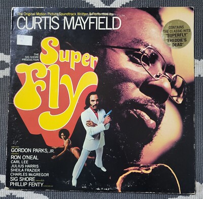 Superfly by Mayfield Curtis Original Vinyl 1972 Soundtrack PROMO ...