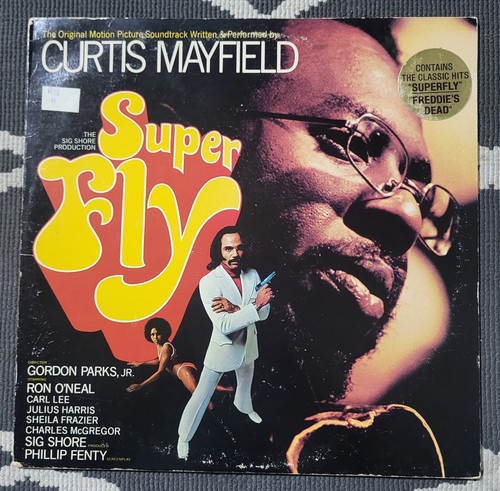 Superfly by Mayfield Curtis Original Vinyl 1972 Soundtrack PROMO ...