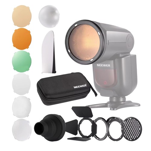 NEEWER CRM2 Magnetic Flash Light Diffuser Accessories For Z1 Z2 Godox ...