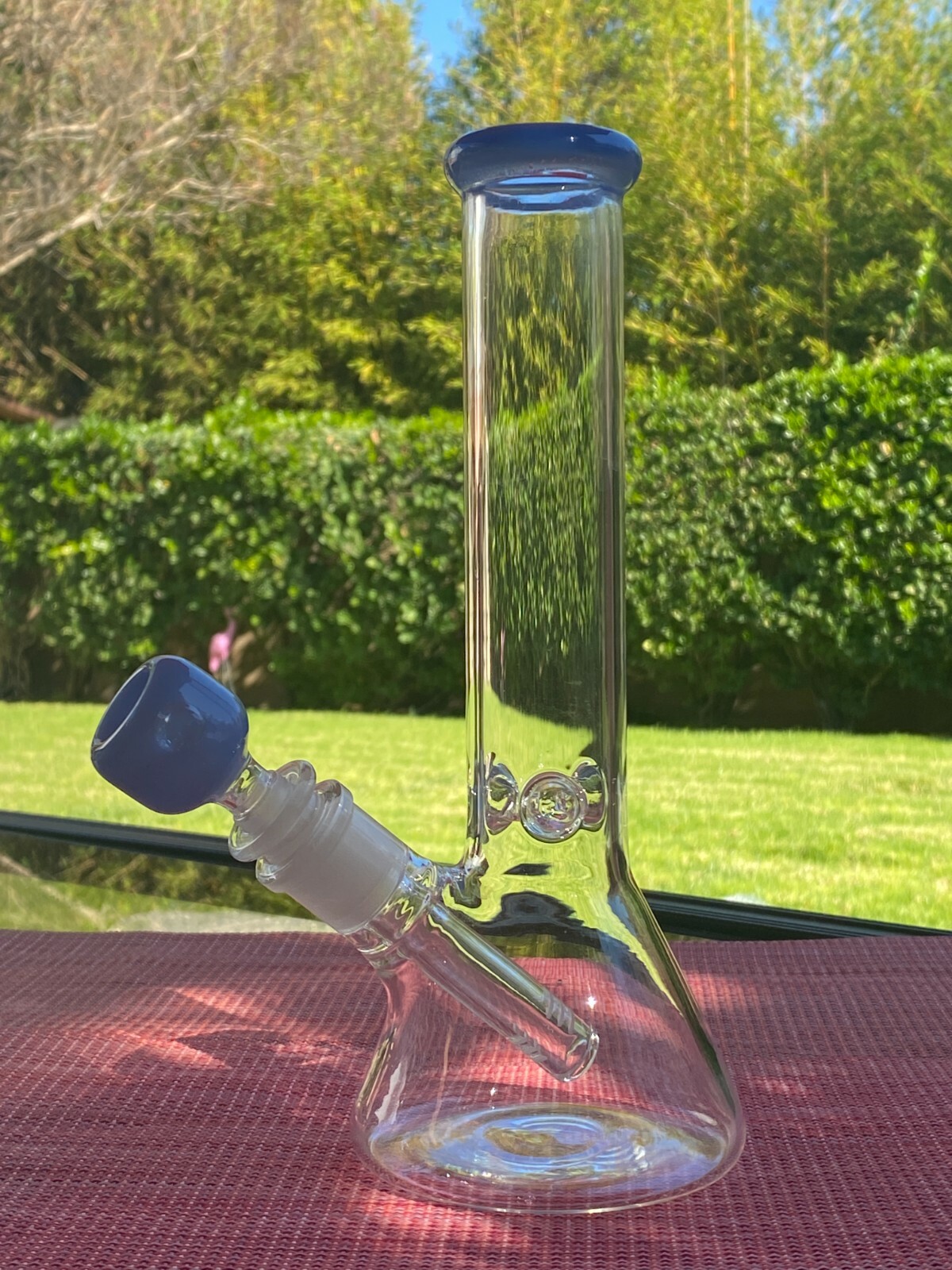 10'' Hookah Glass Water Pipe Bong Thick Bubbler Percolator Beaker | eBay