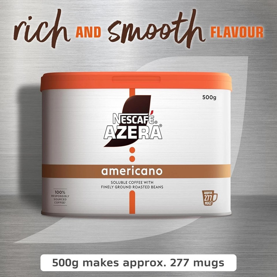 NESCAFÉ Azera Americano Instant Coffee 500g Tin | eBay UK