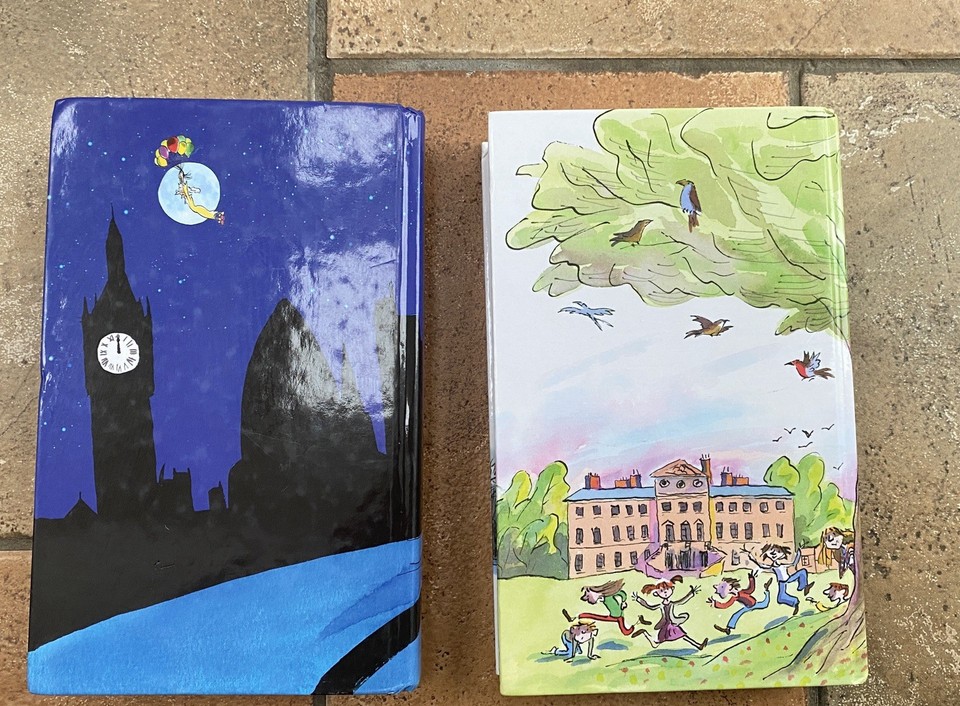 David Walliams Books Bundle Set Awful Auntie The Midnight Gang Hardback ...