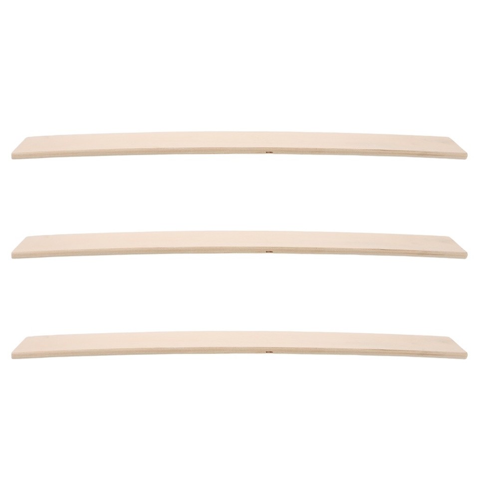 3pcs Wooden Bed Support Slats Replacement: Solid Wood Slats Under ...