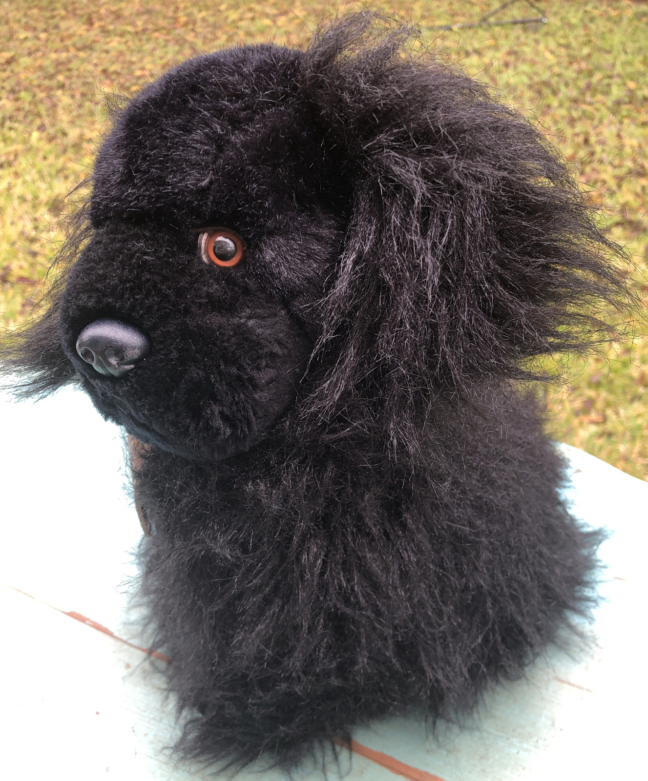 Vintage 1985 Newfoundland Plush Stuffed Dog Polar Puff 24k IKC Mighty ...