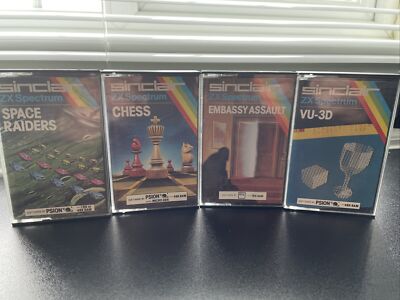 📺 ZX Spectrum-- 4xGame / Software Bundle *Untested* | eBay UK