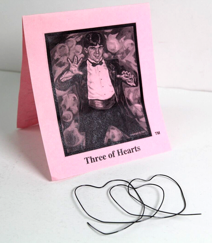 Wiregrams Magic Trick, Three of Hearts WiregramsMagic Memory Wire | eBay