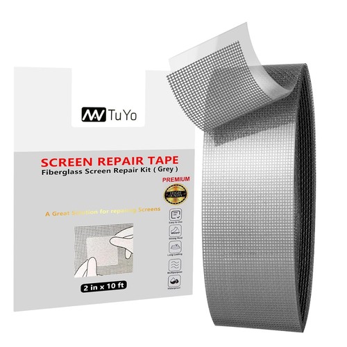 Screen Repair Tape Window Kit 3-Layer Strong Adhesive Grey | eBay