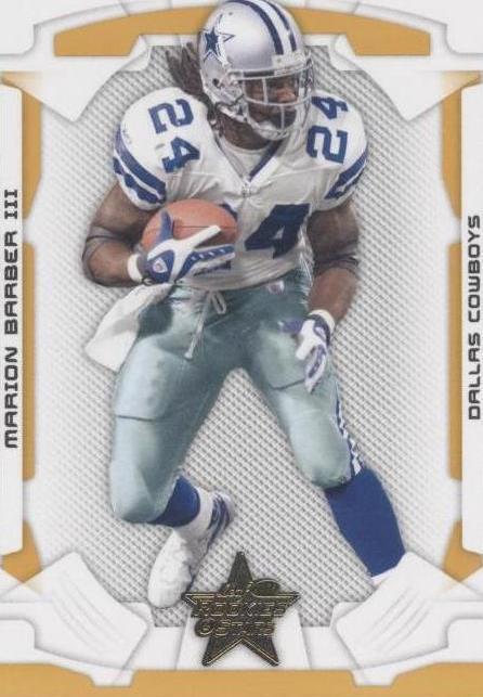 2008 Leaf Rookies & Stars - Marion Barber III #28 Gold /349 for sale ...