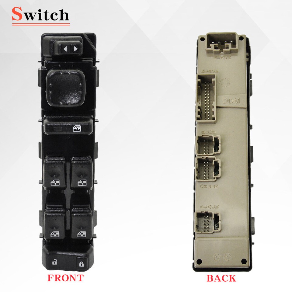 For 2003-2006 GMC Sierra New Front Driver Door Window Control Switch ...