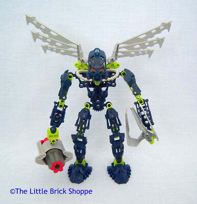 RARE Lego Bionicle 8914 Toa Mahri HAHLI - Complete figure only with SIX ...
