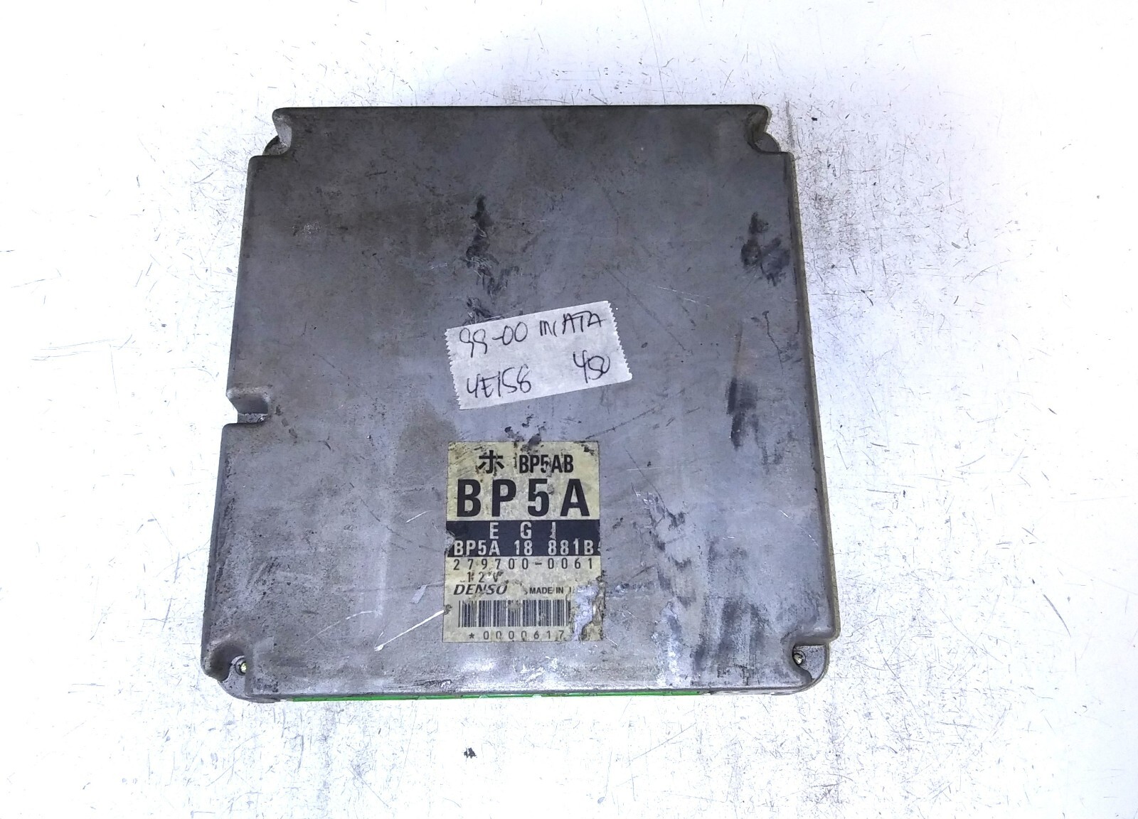 98-00 Mazda Miata Mx5 NB Manual 1.8l Engine Control Unit ECU Bp5a 18 ...