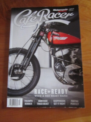 MOTORBIKE MAGAZINE CAFE RACER ISSUE #8 MOTORCYCLE TRADER GREAT ** MUST ...
