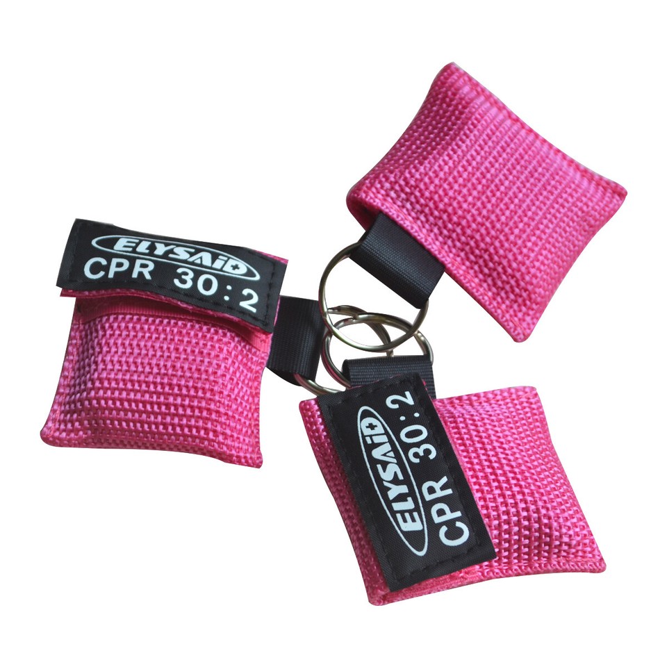 Elysaid 7 Color CPR MASK WITH KEYCHAIN CPR FACE SHIELD POCKET AED CPR ...
