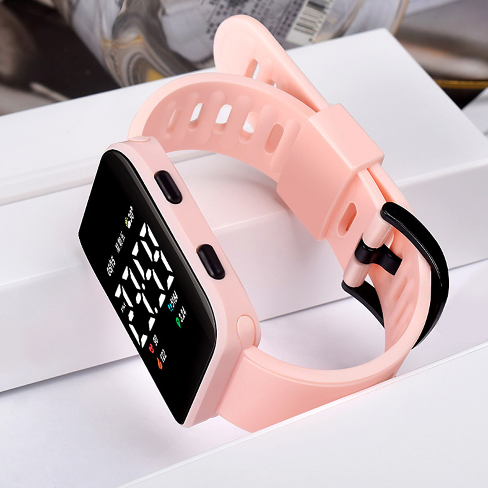 Digital Watch Trendy Decoration Digital Wristband Wrist Watch Fine ...