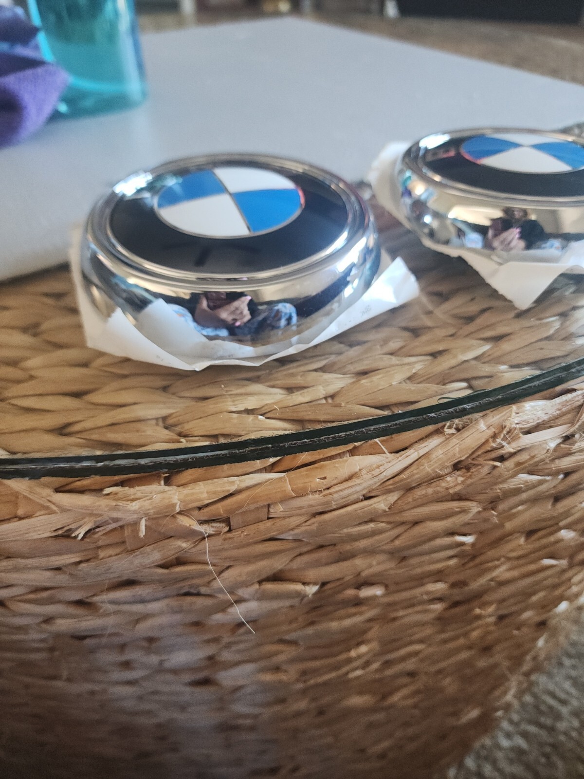 NEW OEM BMW F25 SUV Trunk Lid BMW Emblem Badge Chrome 51147364375 | eBay