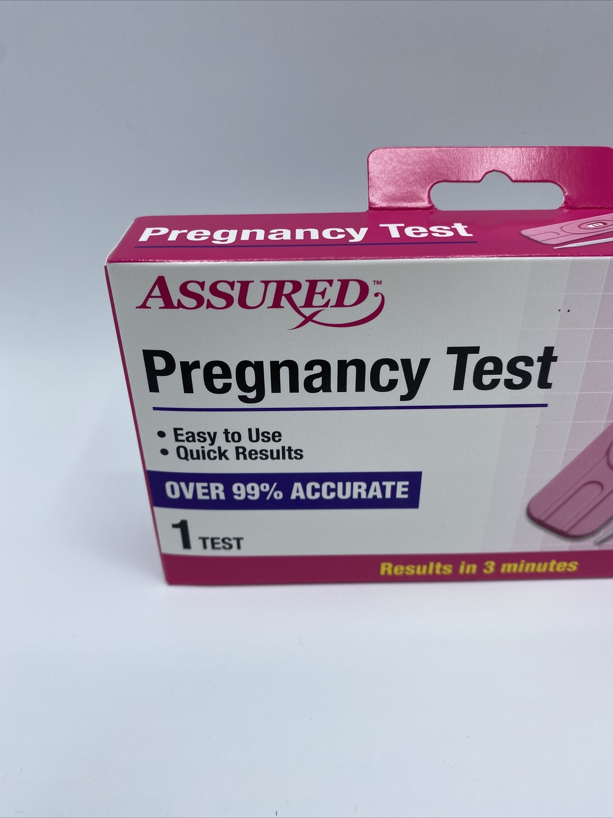Assured Pregnancy Test 99 Accurate Results in 3 Minutes for sale online ...