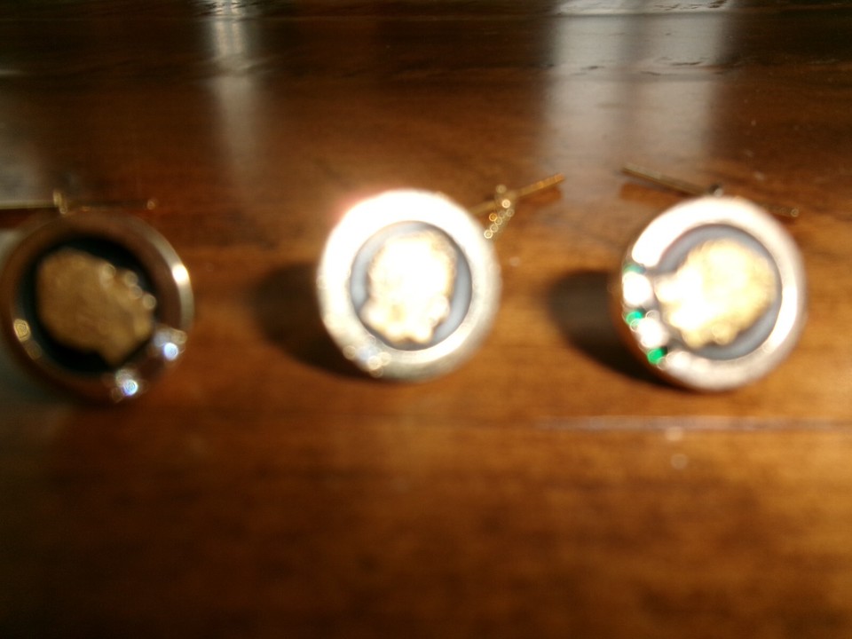 VINTAGE-JOHN DEERE -10 KT. GOLD-SERVICE CHARMS- 3 CT- | eBay