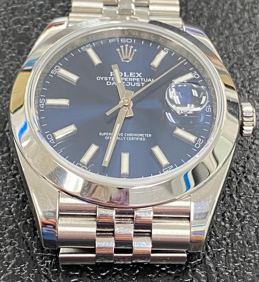 ROLEX OYSTERSTEEL PERPETUAL 41 MM - REFERENCE #126300 - WATCH ONLY | eBay