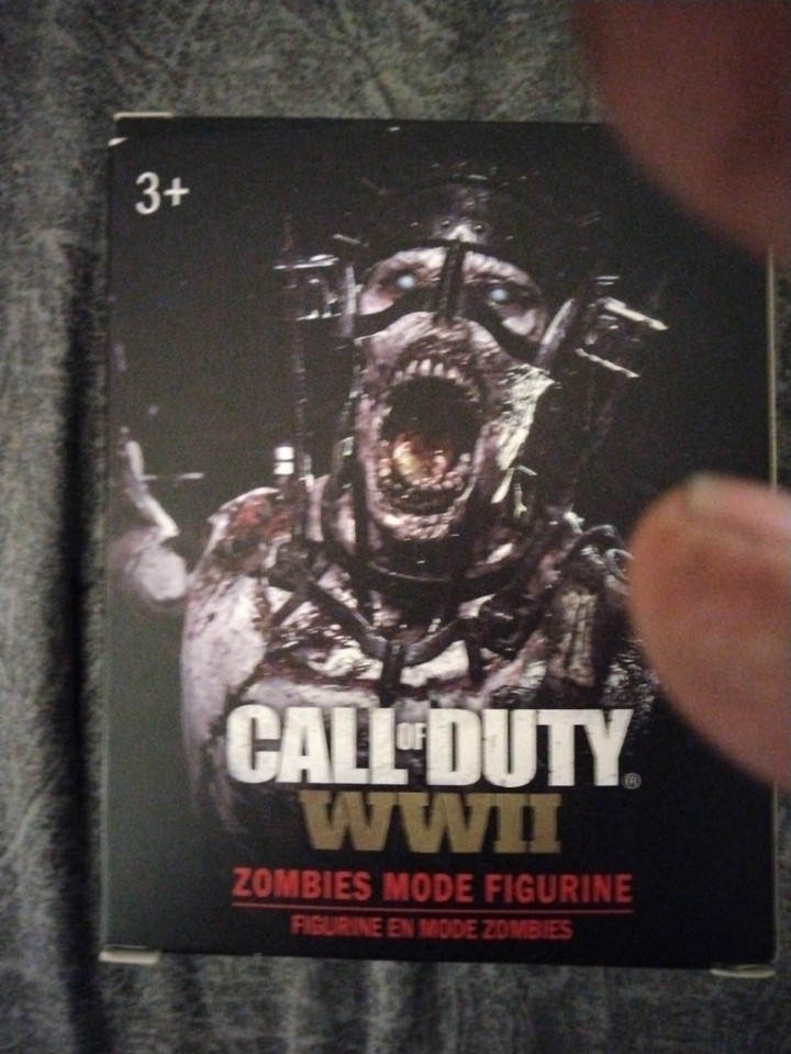 Call of Duty WWII Zombies Mode Figurine Figure GameStop Promo CoD WW2 ...