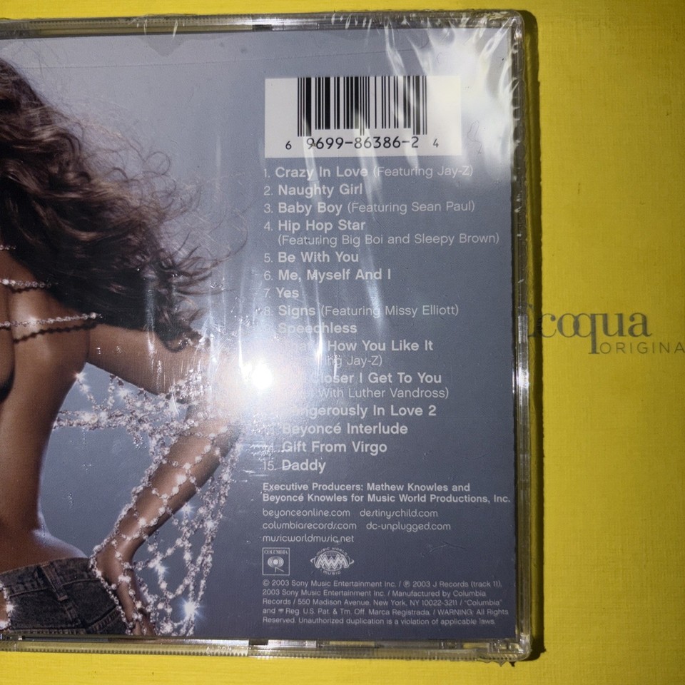 BEYONCE ~~ DANGEROUSLY IN LOVE CD Brand New Sealed Crazy In Love Baby ...