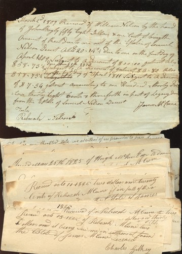 LOT (26) Early 19th c. PENNSYLVANIA Documents Estate of JAMES McCUNE ...