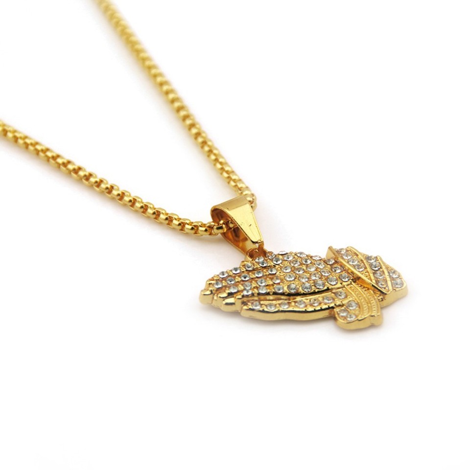 Hip Hop Pendant Fashion Neck Chain Jewelry for Woman Man (Random Chain ...