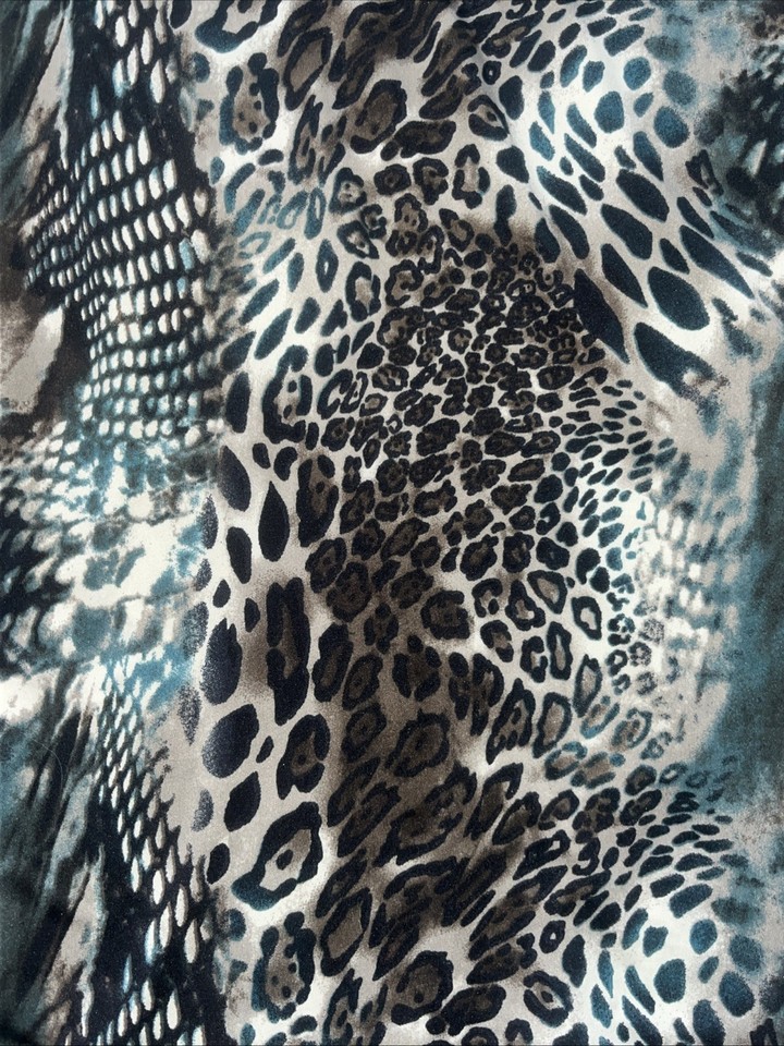 Klass By Myleen Klass Funky Short Fit & Flare Dress Animal Inspired ...