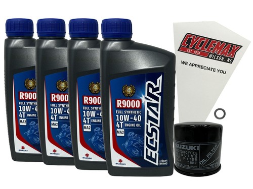 OEM Suzuki 10W40 Oil Change Suzuki Hayabusa GSX1300R Oil Change Kit ...