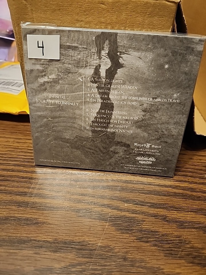 Infinitas - Journey to Infinity CD 2012 digipack black metal shoegaze ...