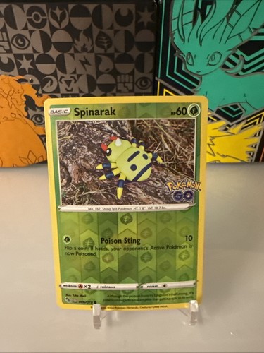 Spinarak Peelable Ditto 006/078 - Pokemon Go - Pokemon TCG | eBay