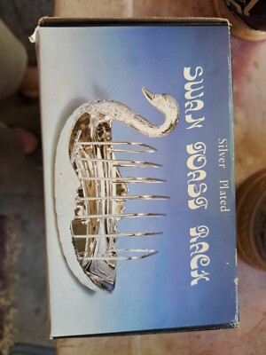 Antique Henry Wilkinson Silver Plate Victorian Swan Toast Rack, Circa ...