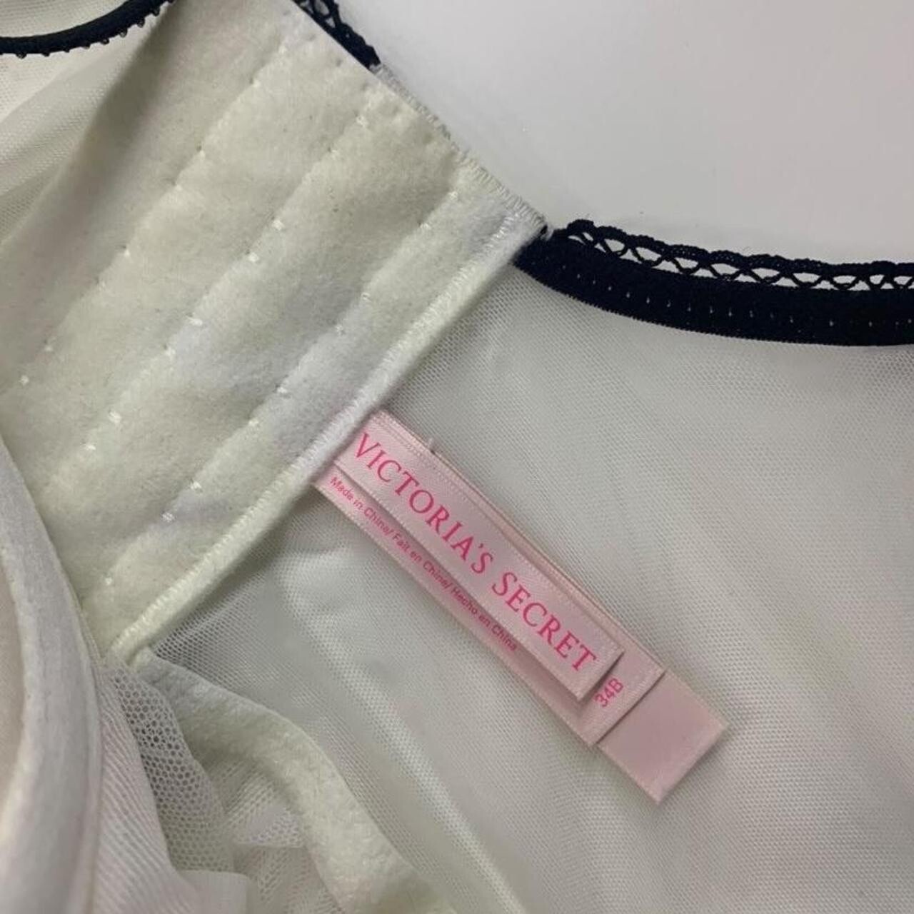 Victoria's Secret Sheer Babydoll Dress 34B - Gem