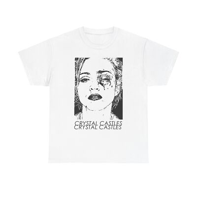 Crystal Castles Black Eye T-Shirts Tees Album Tour Merch - All Colors ...