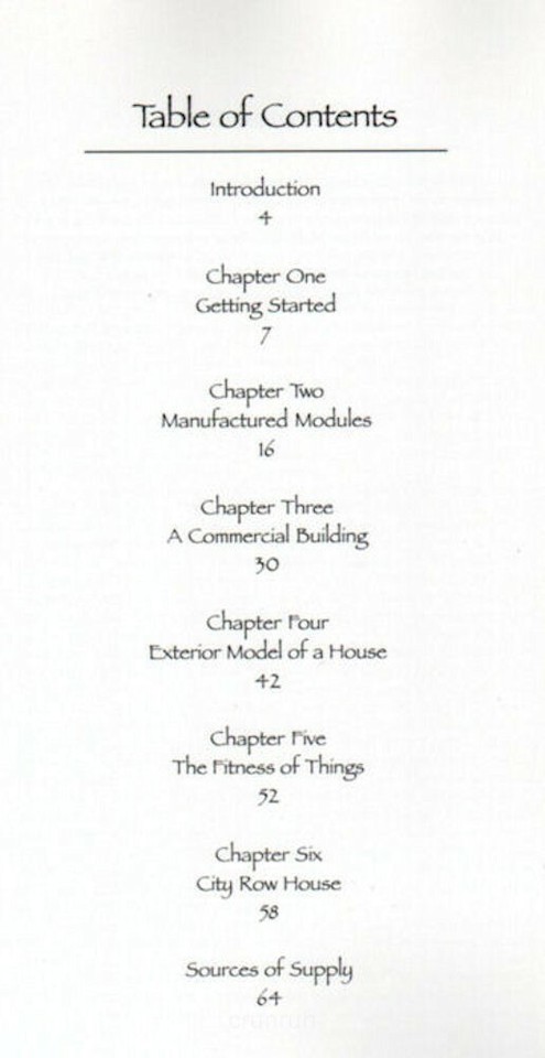 Building Architectural Models by DeMarco & DeMarco, New Book! Free USA ...