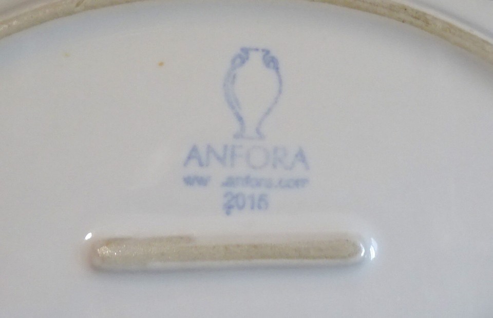 Puebla Blue Anfora Mexico Hand-Painted 8” Oval Plate | eBay