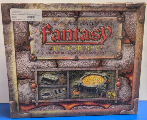 DWARVEN FORGE MASTER MAZE FANTASY FLOOR SET MINIATURE GAME ENVIRONMENT ...