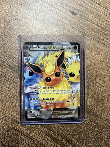 Pokémon TCG Flareon EX RC28/RC32 Radiant Collection Holo!!! | eBay