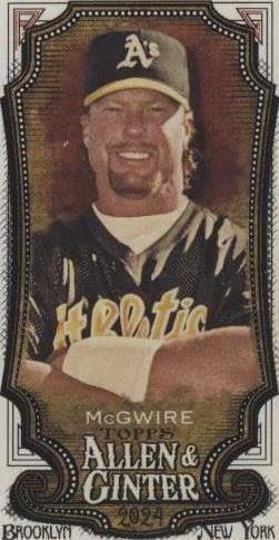 2024 Topps Allen & Ginter - Mark McGwire #225 Mini A&G Back for sale ...