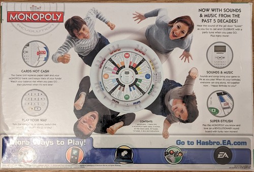 Monopoly Revolution Family Board Game Sounds & Music 2010 Hasbro NEW | eBay