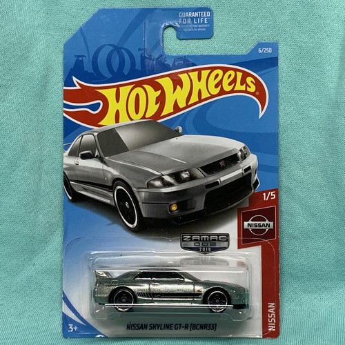 Hot Wheels ZAMAC Nissan Skyline GT-R R33 BCNR33 | eBay
